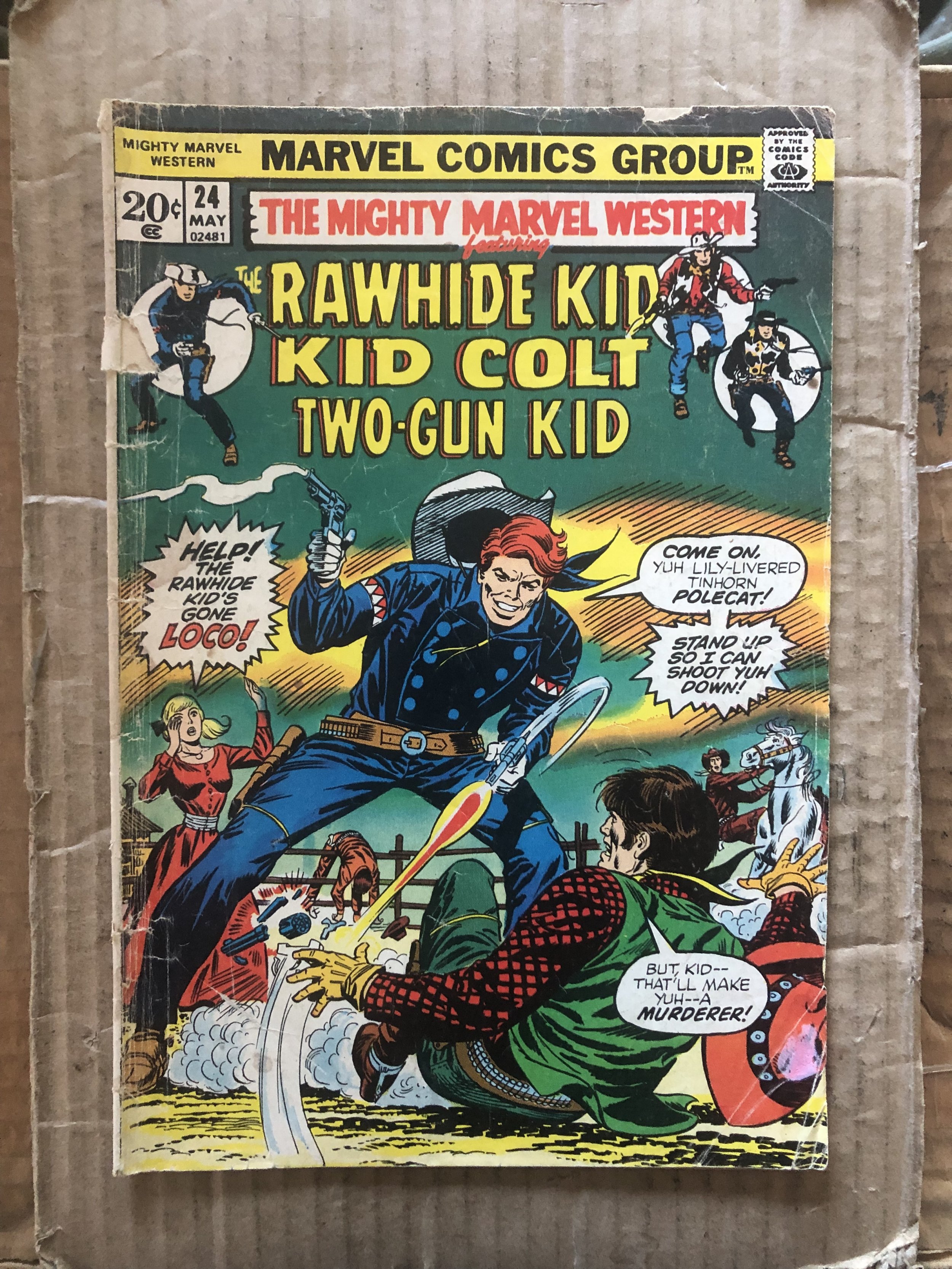 The Mighty Marvel Western #24 (1973) | Comic Books - Bronze Age, Marvel ...