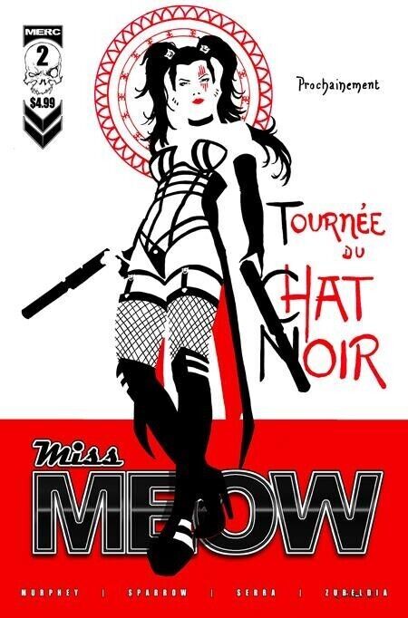 Miss Meow # 2 Variant 2nd Print Cover NM Merc Publishing 2022 Ships Nov ...