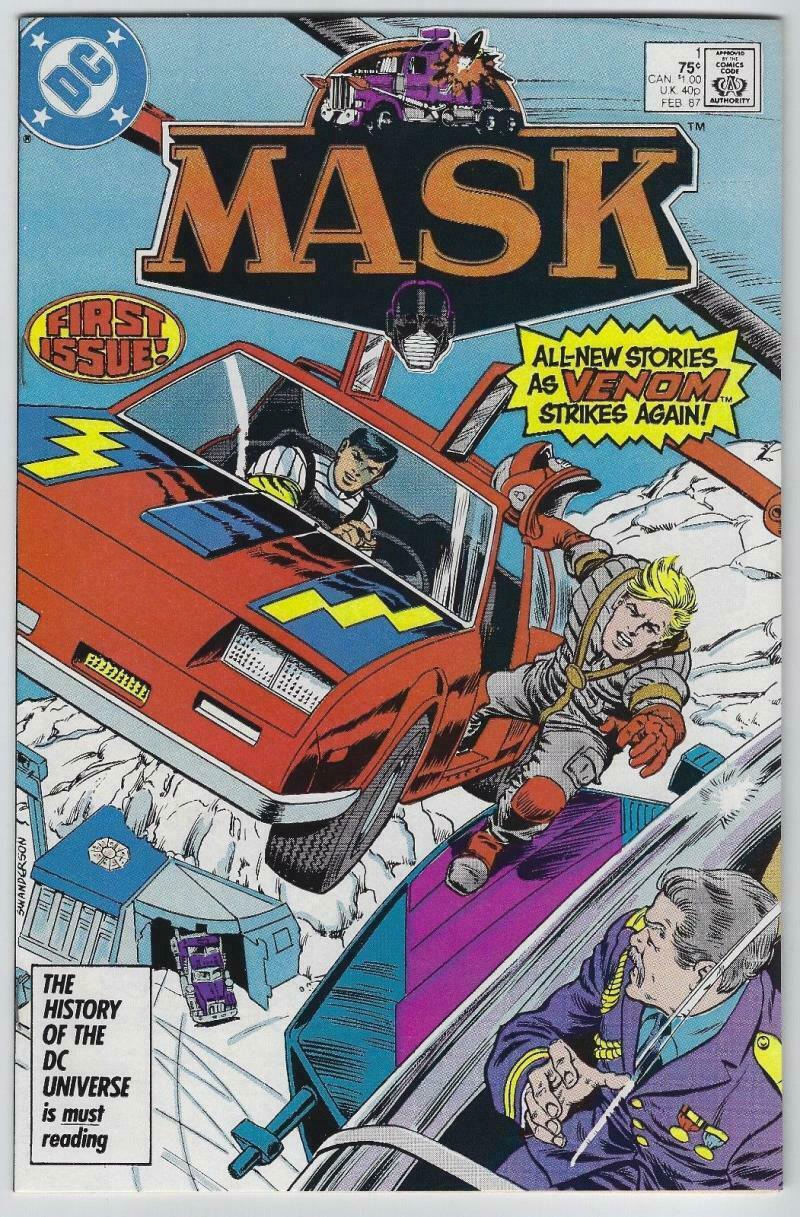 MASK #1, VF, Curt Swan, DC, 1987 more DC in store | Comic Books ...