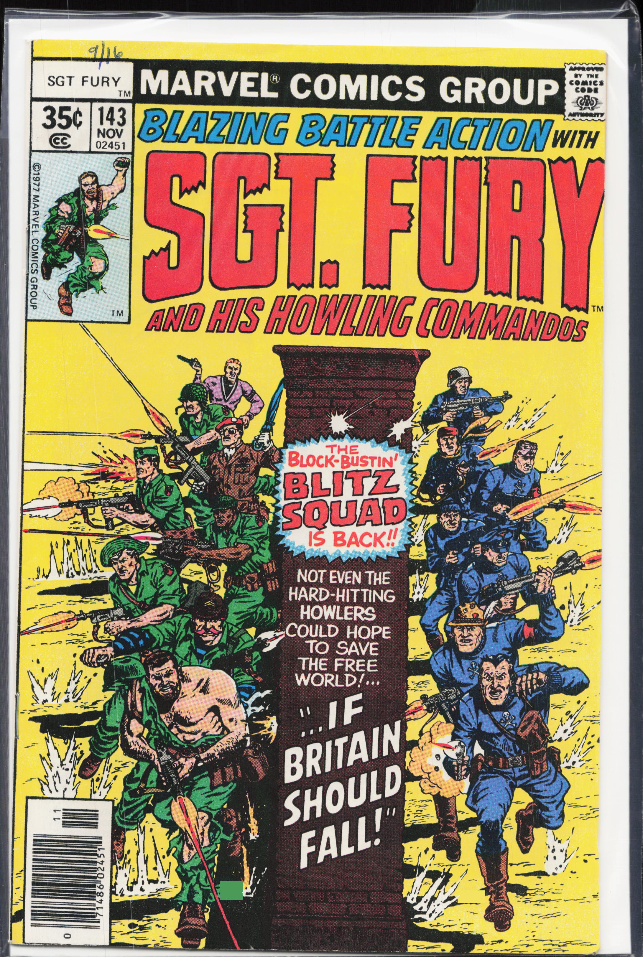 Sgt. Fury and His Howling Commandos #143 (1977) Sgt. Fury | Comic Books ...