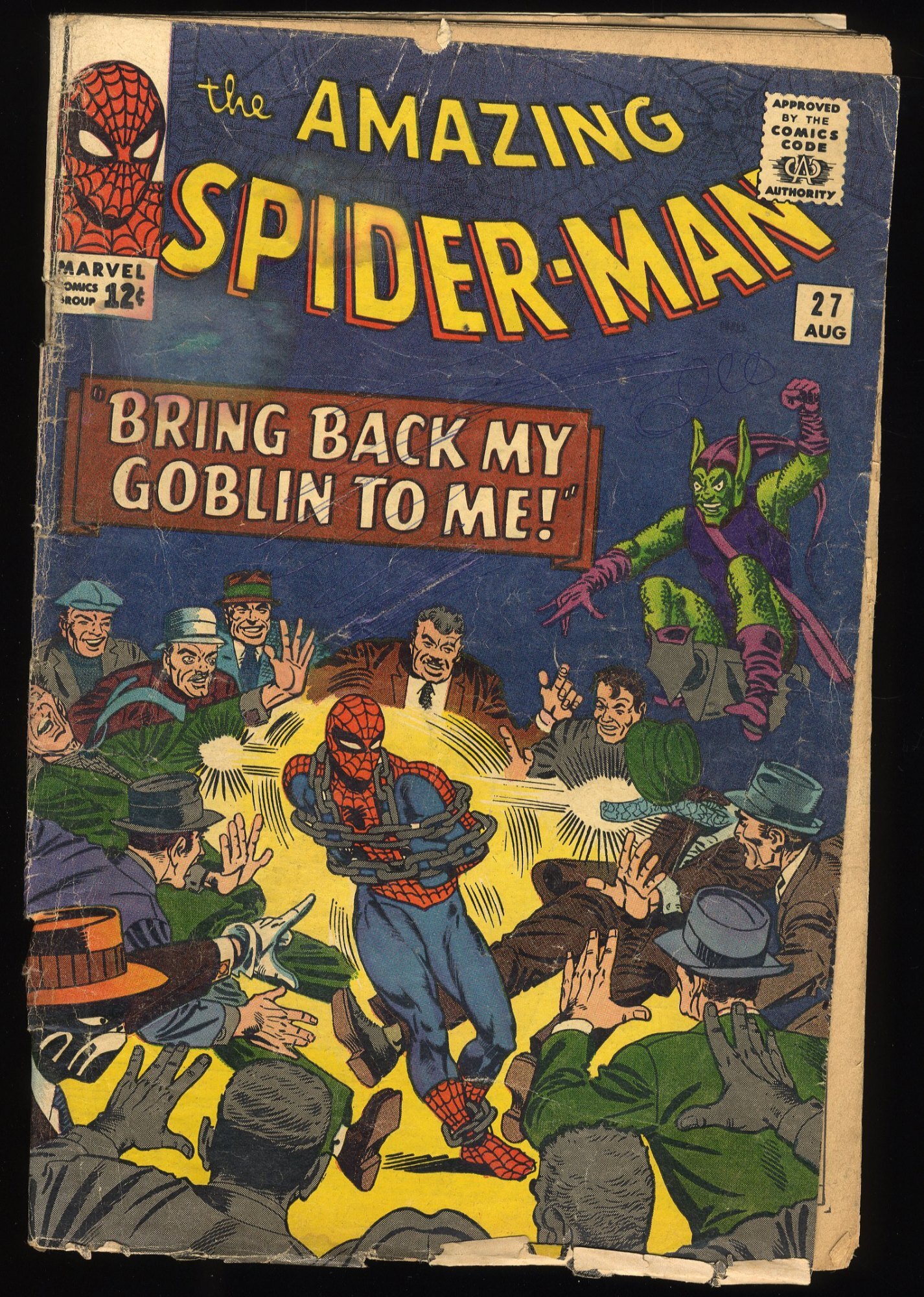 Amazing Spider-Man #27 GD- 1.8 Green Goblin Appearance! | Comic Books ...