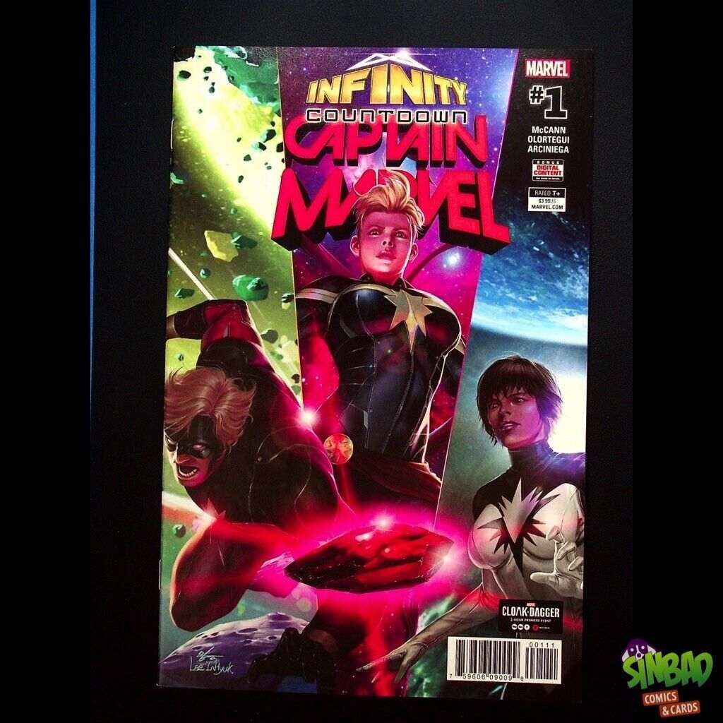 Infinity Countdown: Captain Marvel 1A | Comic Books - Modern Age ...