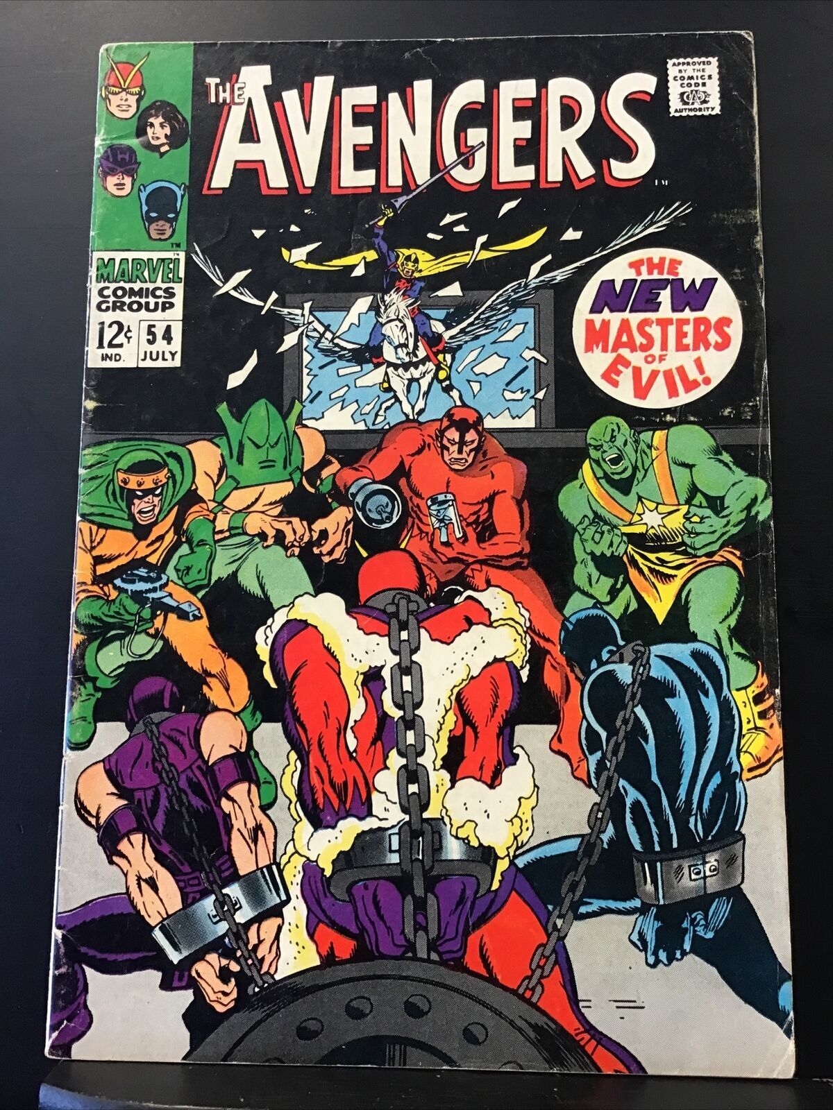 Marvel Comics The Avengers #54 1st Brief Appearance ULTRON and Masters ...