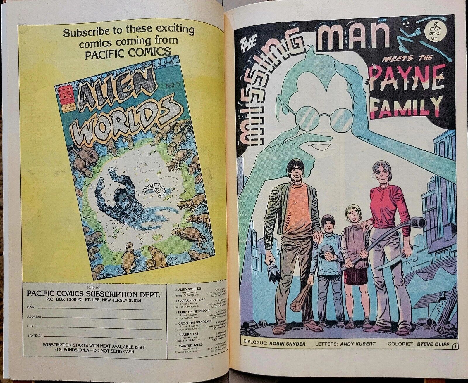 Pacific Presents #2 VG/FN (Pacific Comics 1982) Ditko & Stevens! the ...
