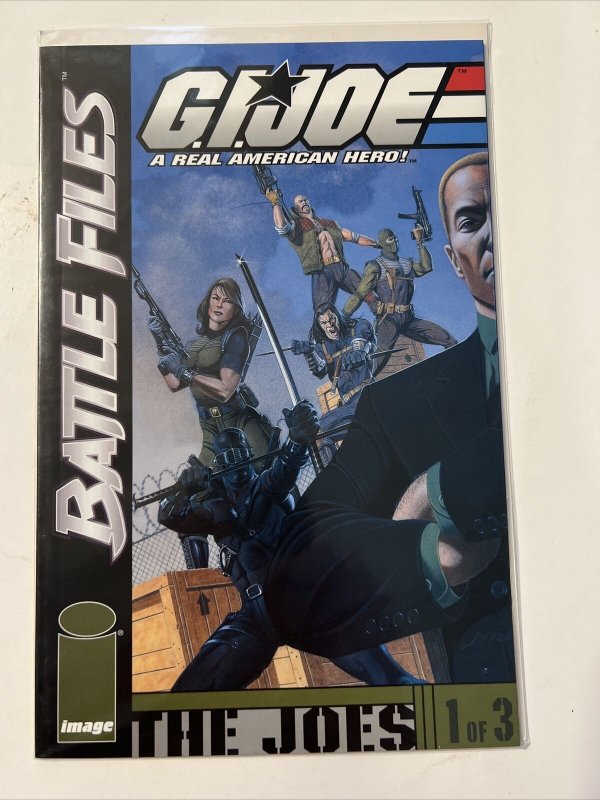 G.I. JOE Battle Files the Joes 1 of 3 a Real American Hero Graphic ...
