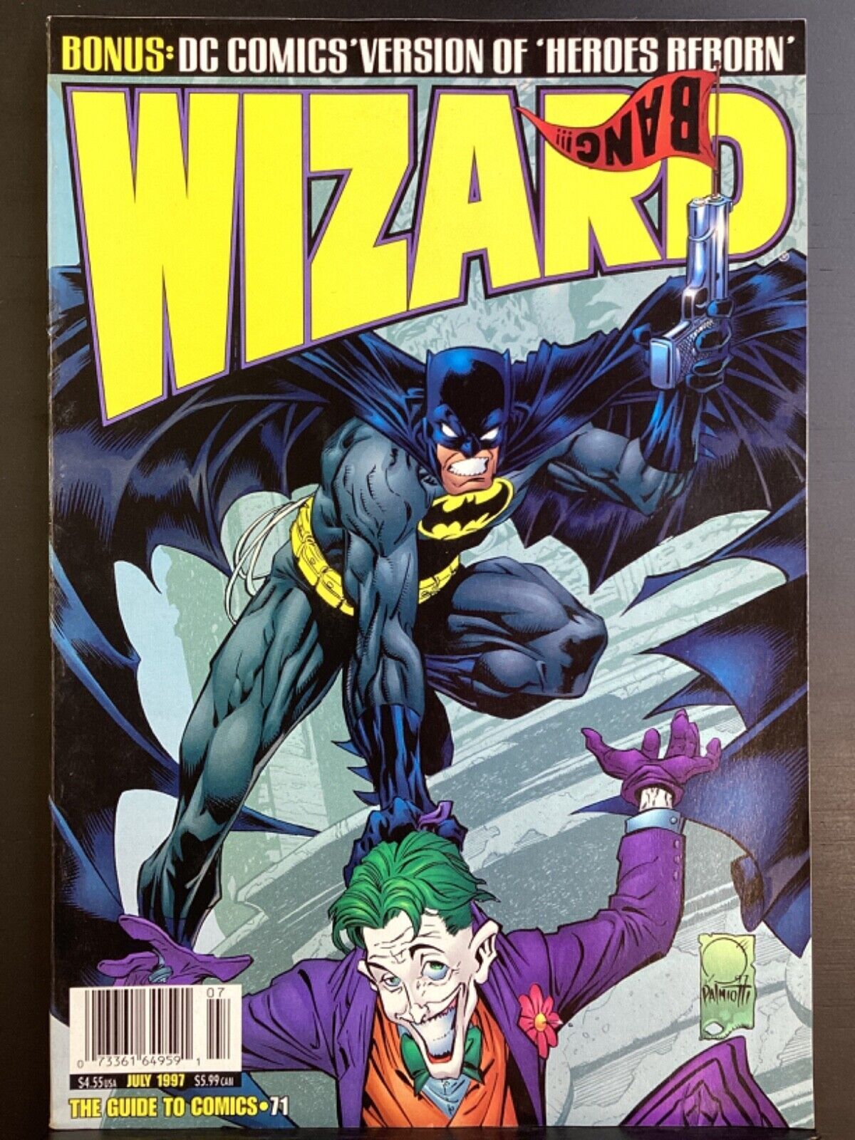 Wizard Magazine #71 Batman Joker Preacher Kurt Busiek Long Halloween ...