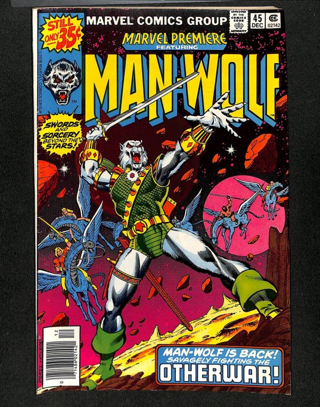 Marvel Premiere #45 Man-Wolf! | Full Runs & Sets, Marvel, Iron Fist ...