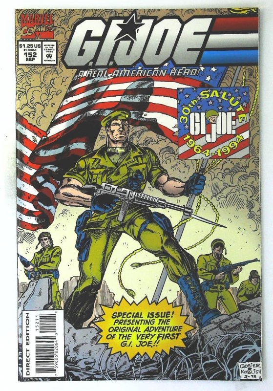 G.I. Joe: A Real American Hero (1982 series) #152, NM + (Actual scan ...