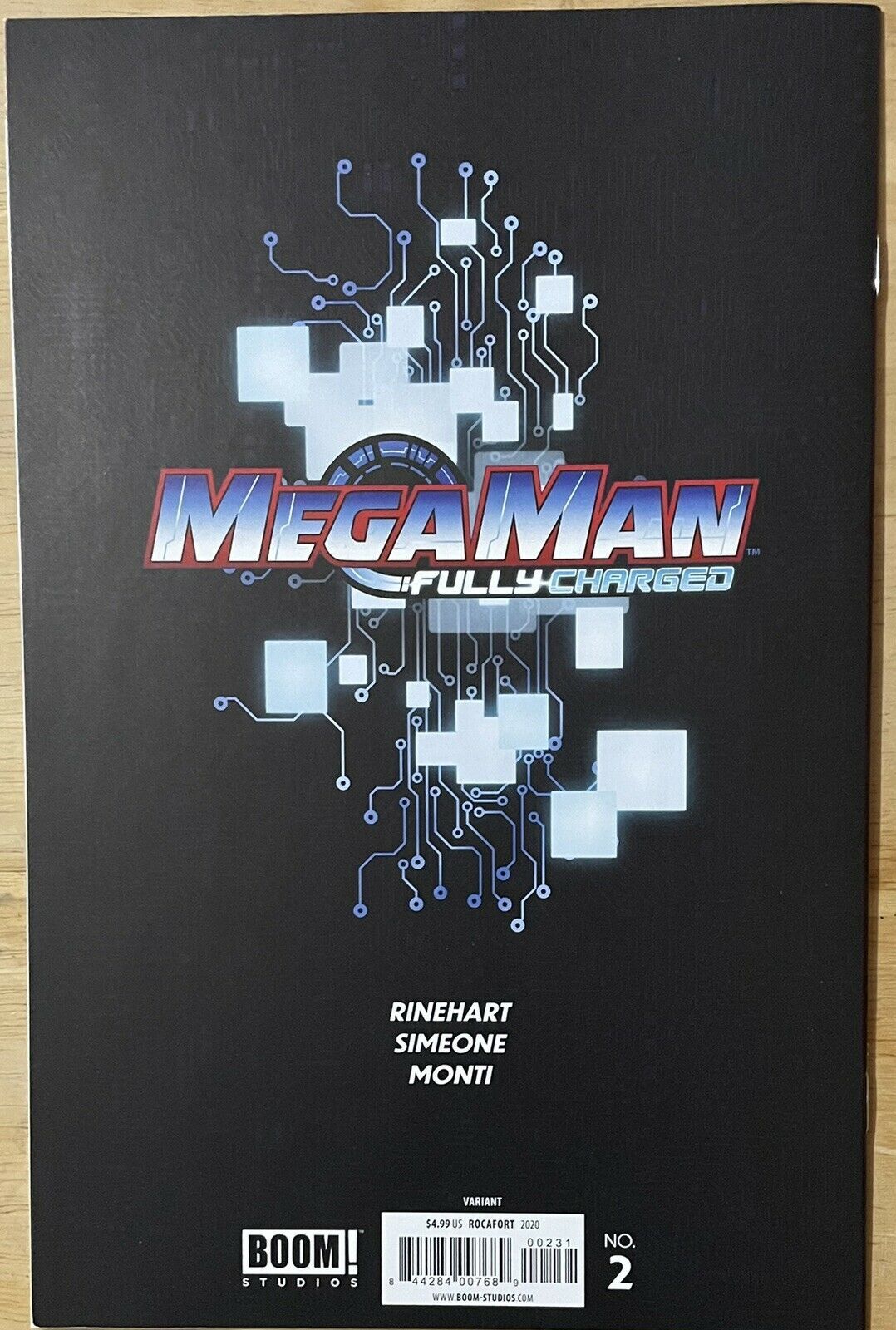 Mega Man Fully Charged #2C Variant Cover (2020 Boom! Studios) | Comic ...
