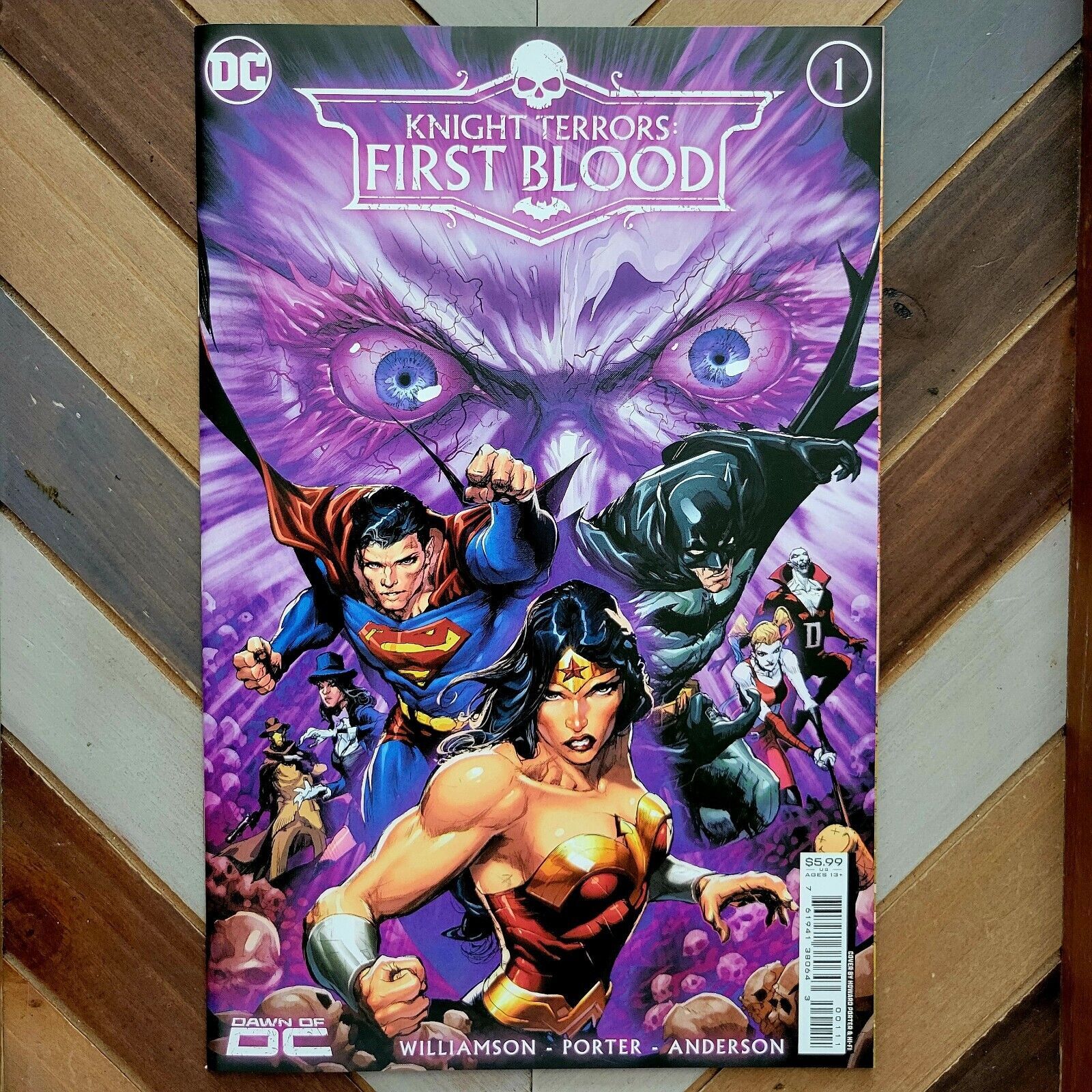 Knight Terrors: Fcbd + First Blood #1 New (2023) Dawn of DC + Deadman ...