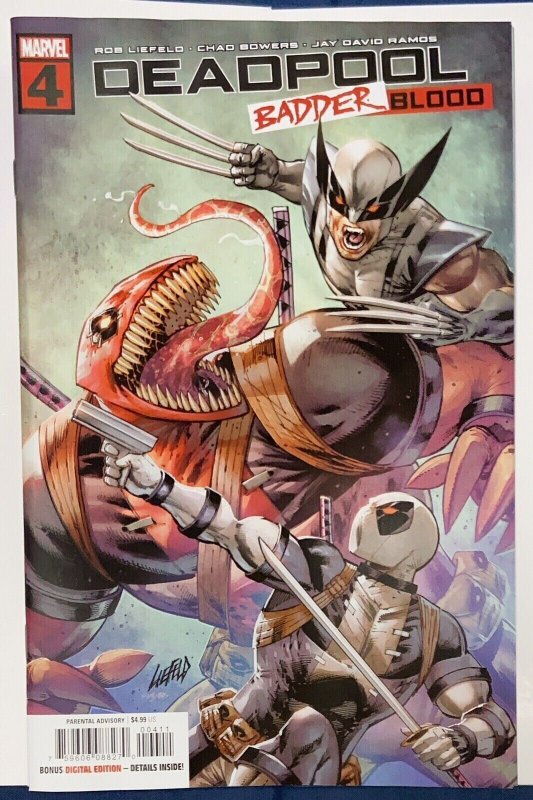 Deadpool Badder Blood #4 (of 5) Comic Book 2023 - Marvel | Comic Books ...