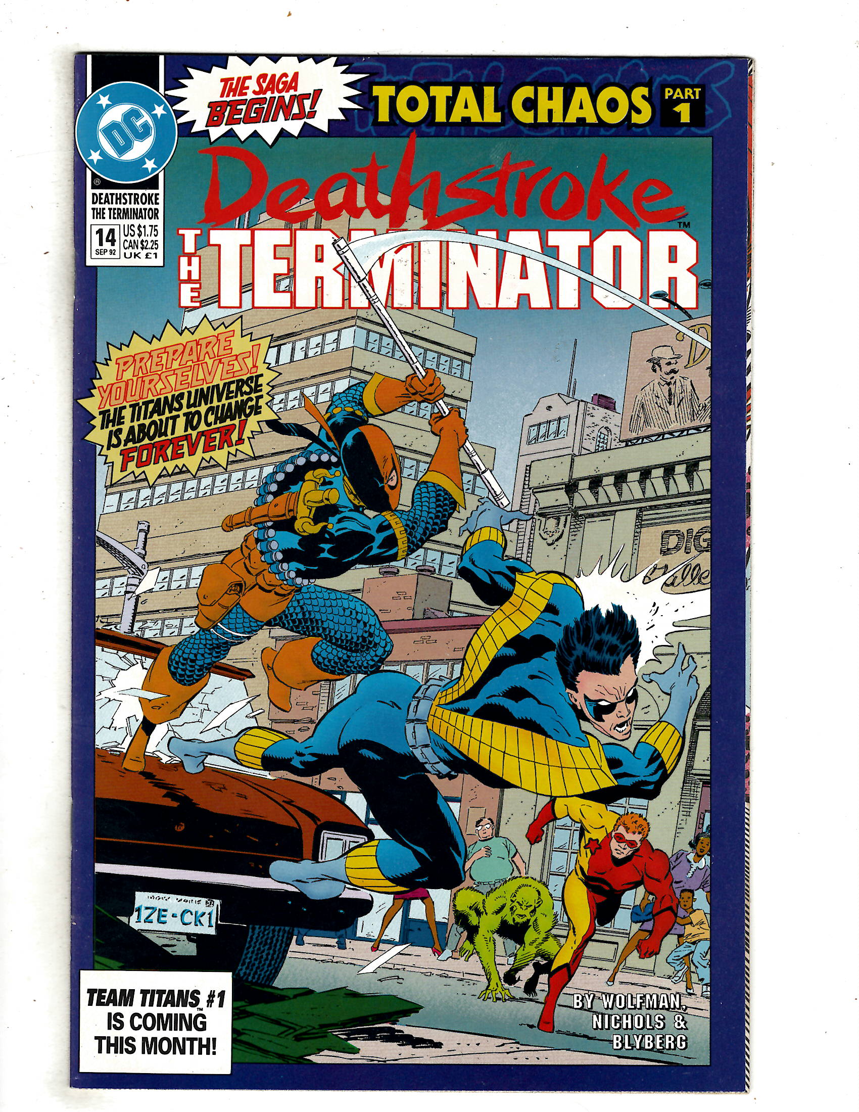 Deathstroke the Terminator #14 (1992) DC Comics Superman Flash OF6 ...