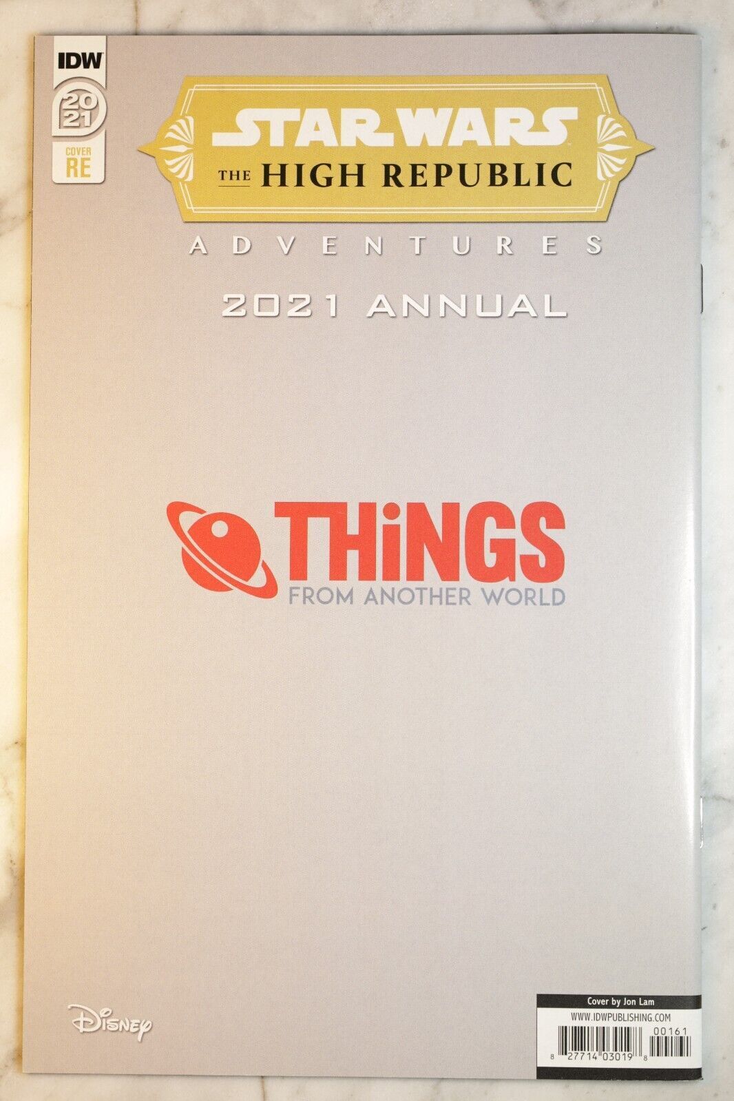 Star Wars High Republic Adventures Annual 1 Jon Lam TFAW Exclusive ...