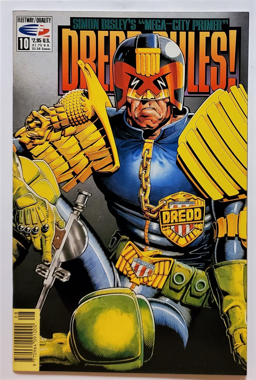 Dredd Rules! #10 (Oct 1992, Fleetway Quality) 9.0 VF/NM | Comic Books - Modern Age, Fleetway ...