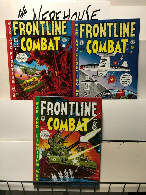 COMPLETE EC LIBRARY FRONTLINE COMBAT Boxed 3 Book Set Wally Wood ...