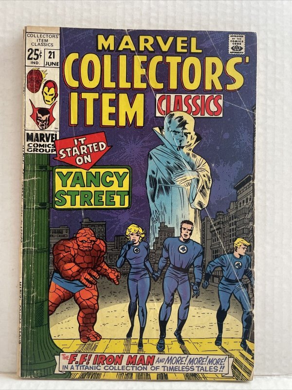 Marvel Collectors Item Classics #21 | Comic Books - Silver Age, Marvel ...