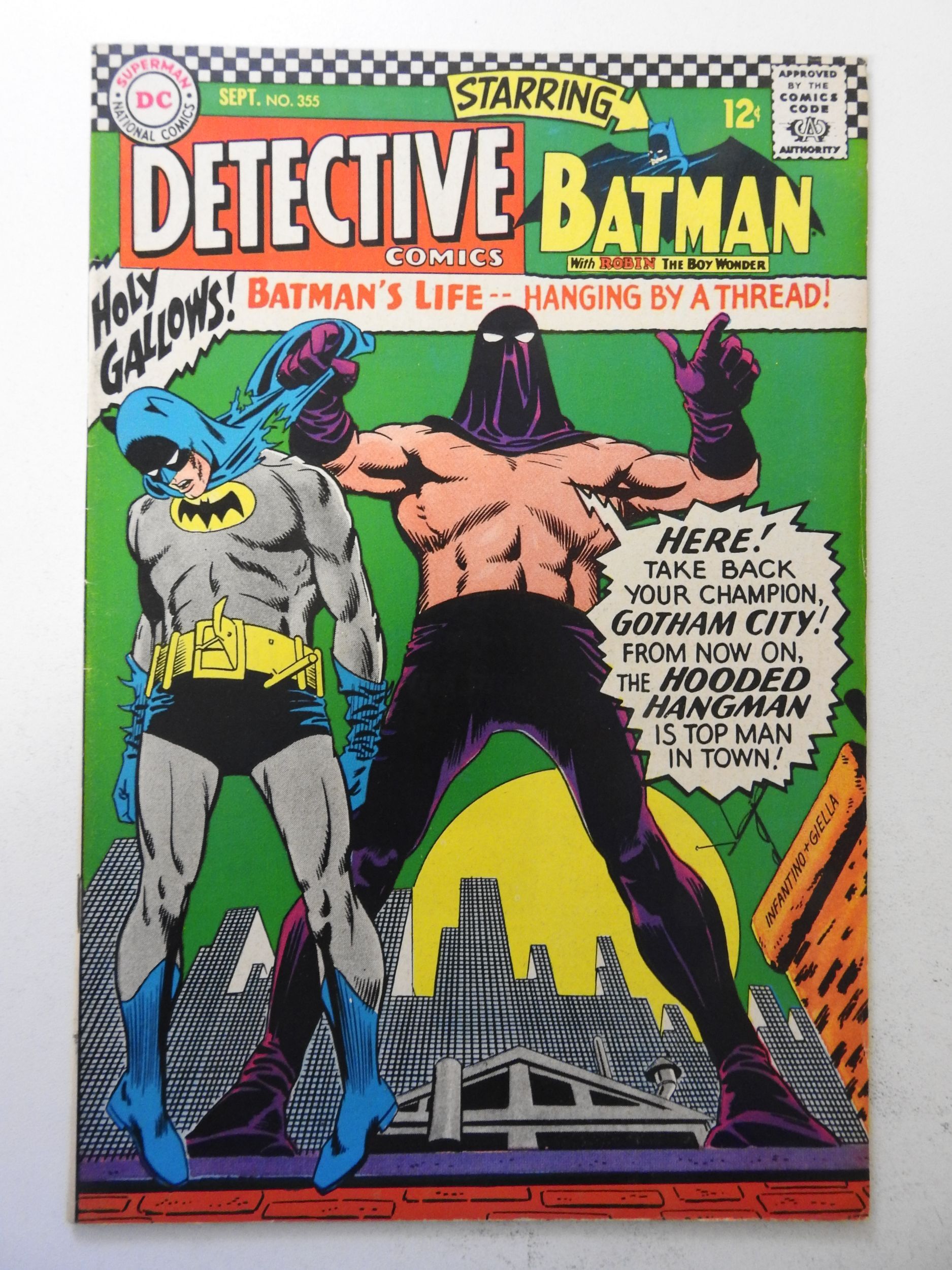 Detective Comics #355 (1966) VF- Condition! | Comic Books - Silver Age ... Detective Comics #355 (1966) VF- Condition! | Comic Books - Silver Age ...