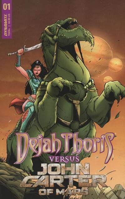 Dejah Thoris Versus John Carter of Mars #1C VF/NM ; Dynamite | Miracolo ...