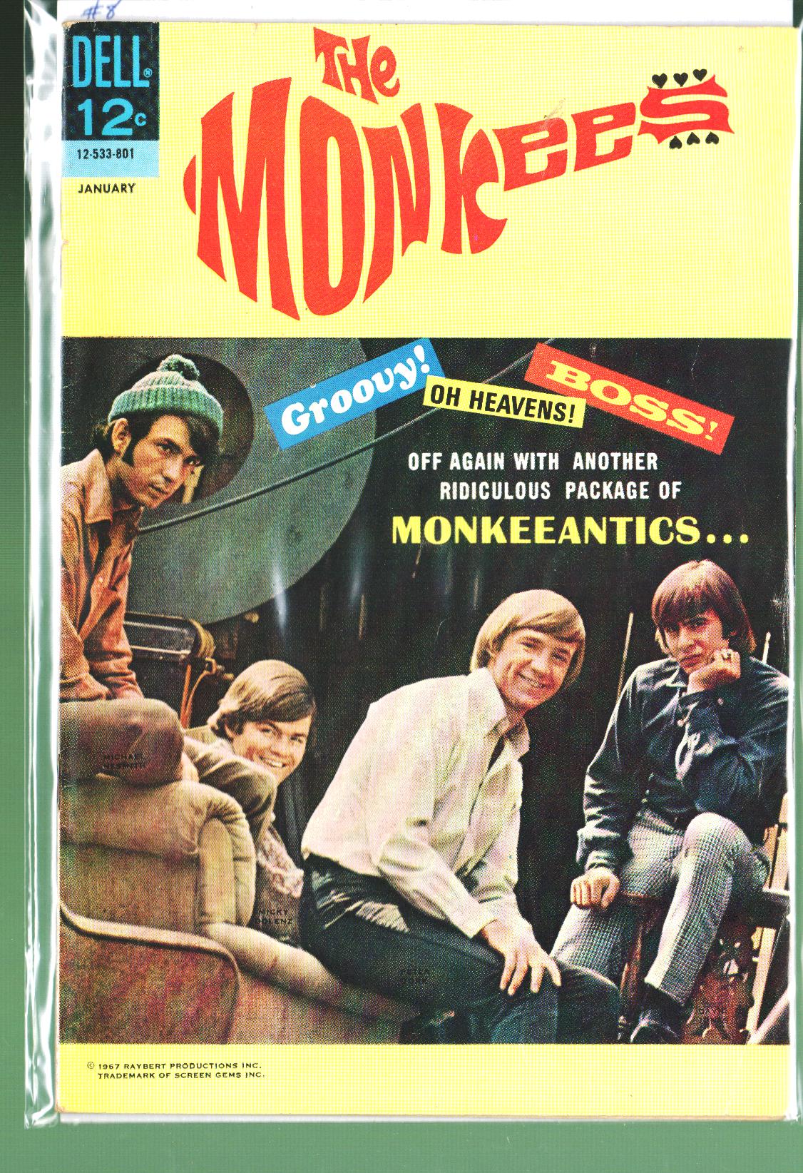 The Monkees #8 (1968) | Comic Books - Silver Age, Dell / HipComic