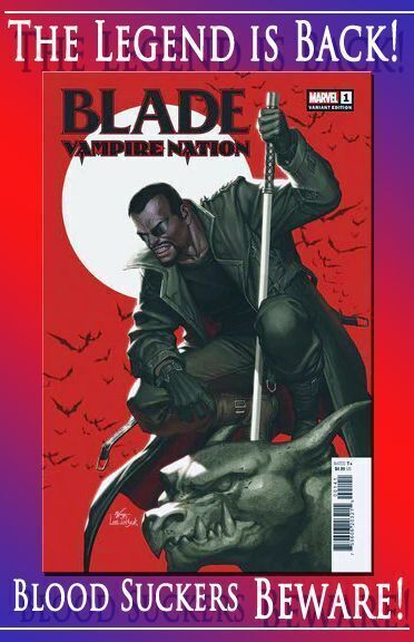 BLADE: VAMPIRE NATION #1 HOT! The Legend is Back! INHYUK LEE VARIANT ...