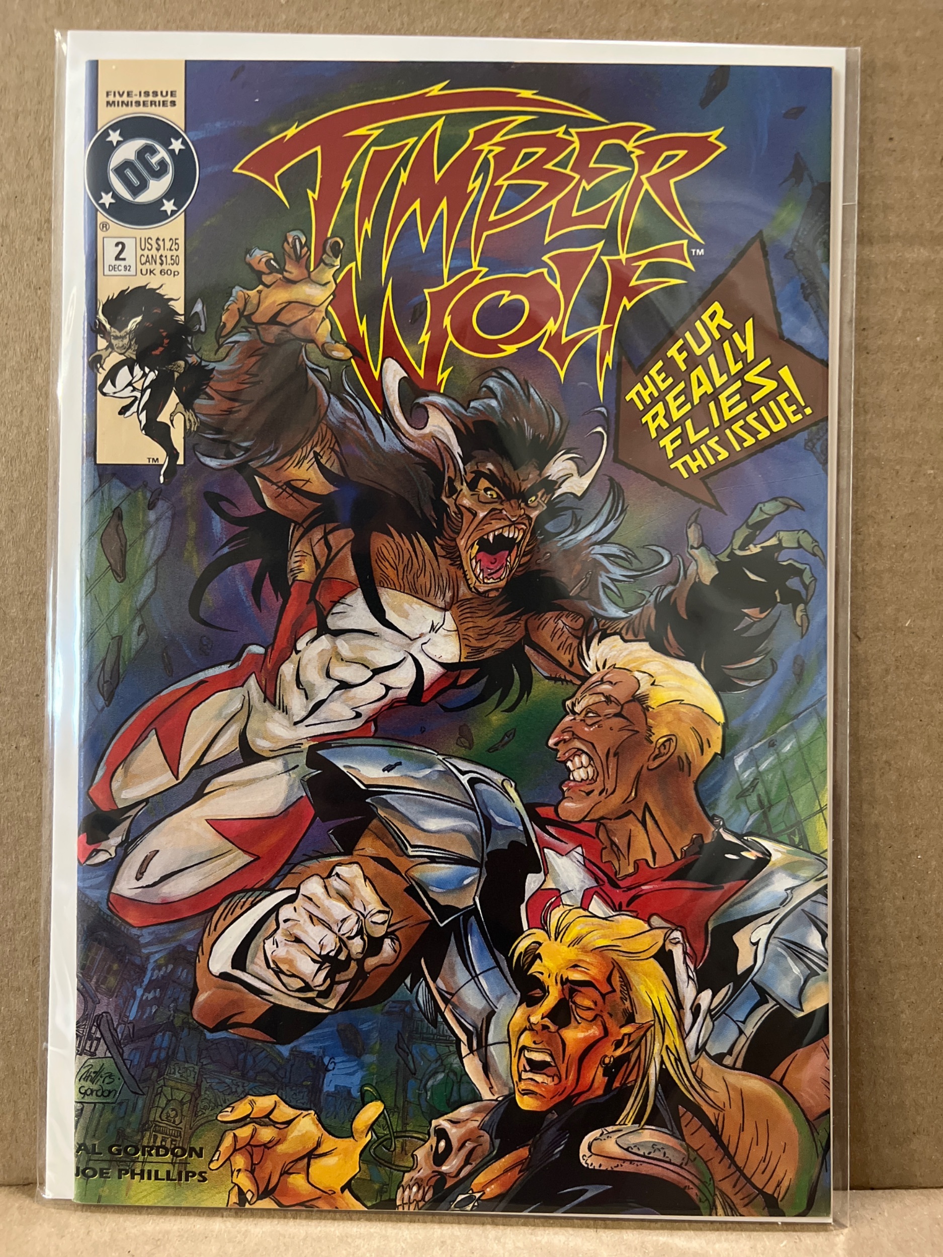 Timber Wolf #1 -5 (1992) COMPLETE SET | Comic Books - Modern Age, DC ...