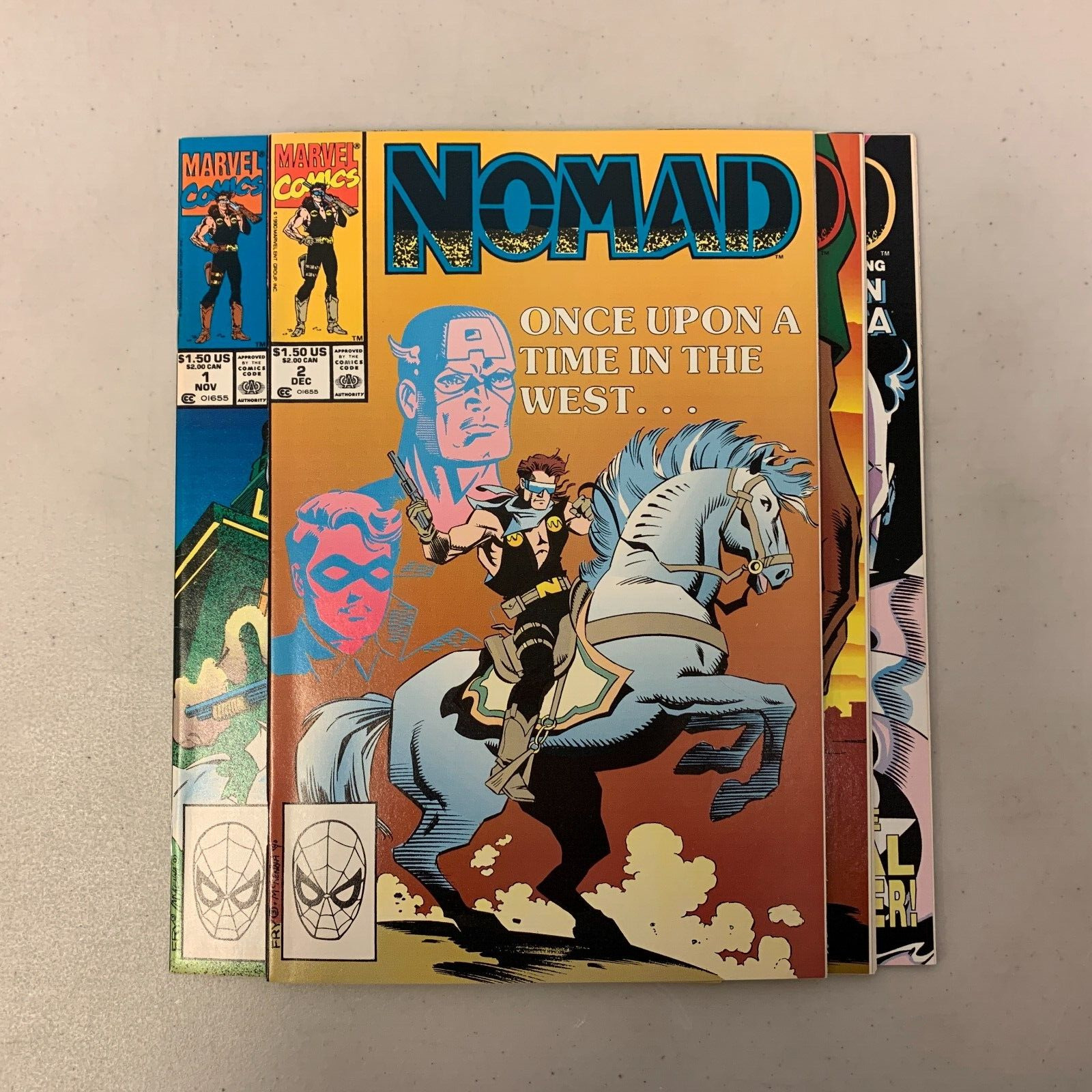 Nomad #1-4 Set (Marvel 1990) 1 2 3 4 Fabian Nicieza (8.5+) | Comic ...