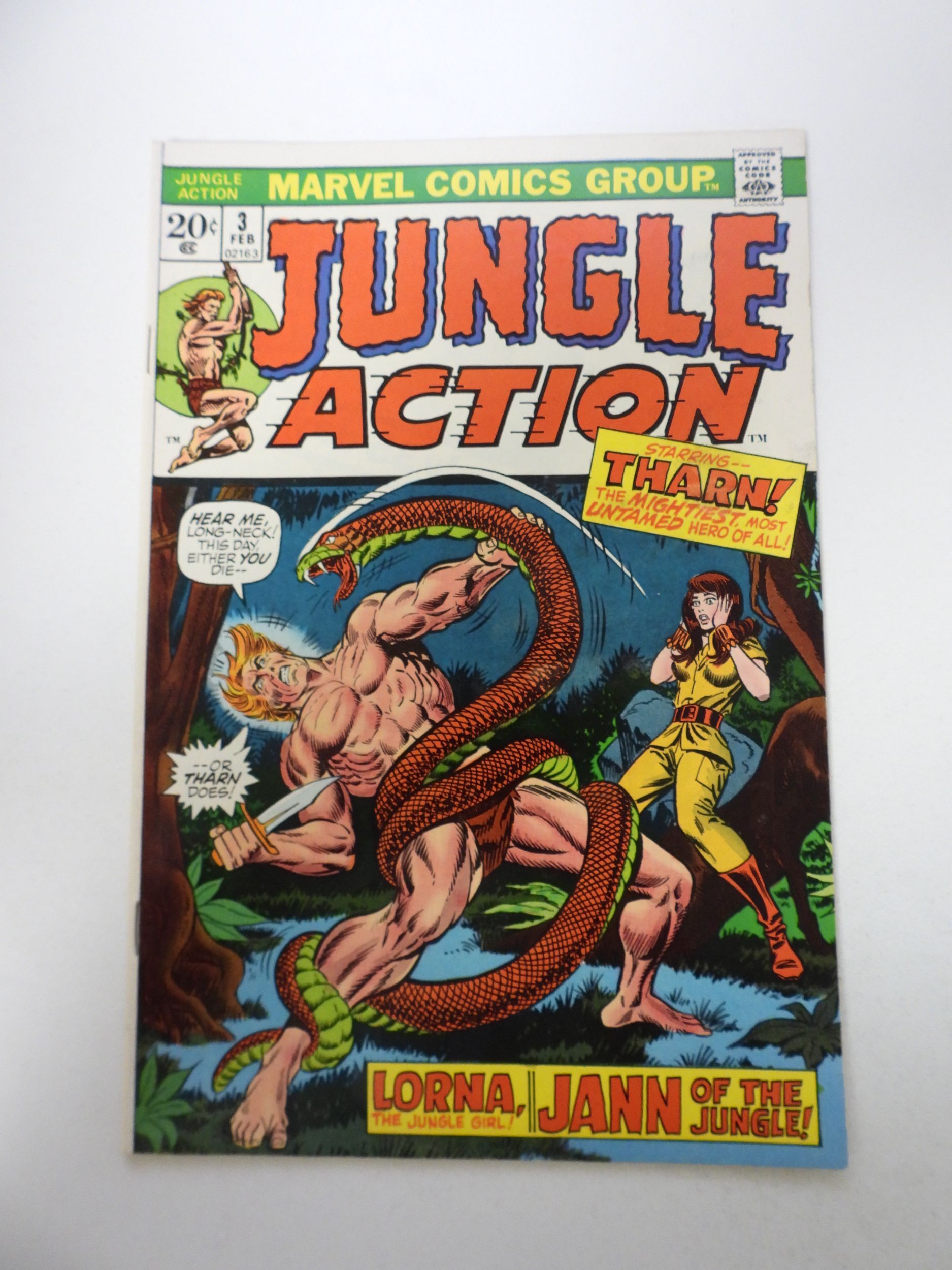 Jungle Action #3 (1973) VF- condition | Comic Books - Bronze Age ...