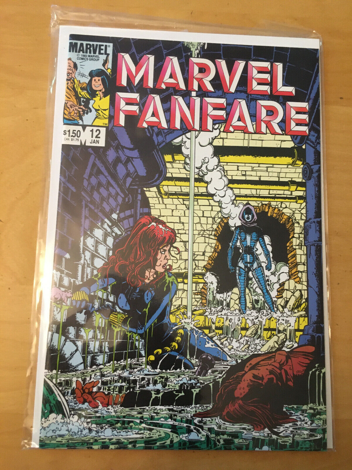 Marvel Fanfare 11 & 12, 1st Prints, Black Widow, 1st Iron Maiden ...