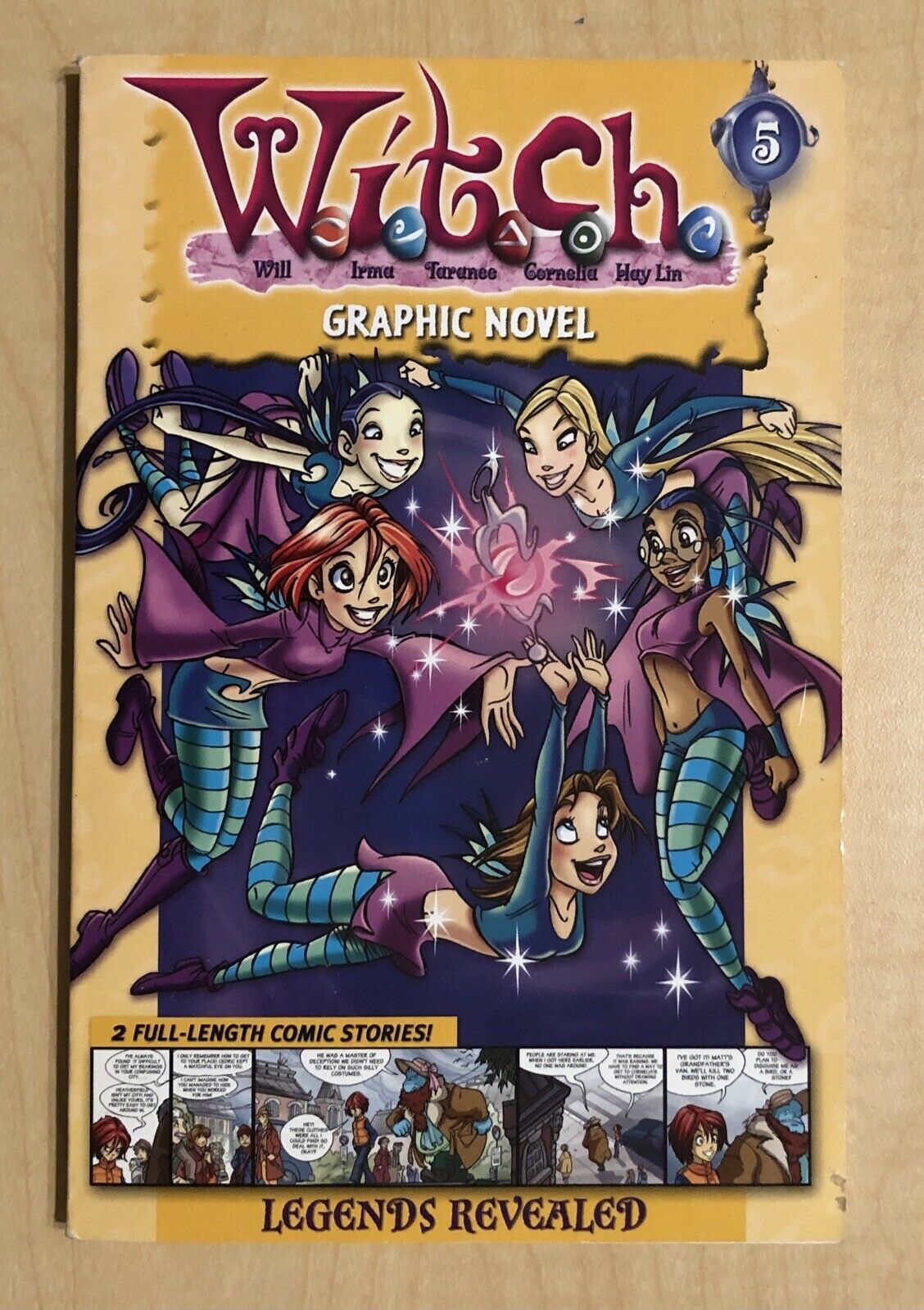 W.I.T.C.H. Graphic Novel WITCH Vol 5 Legends Revealed TPB | Comic Books ...