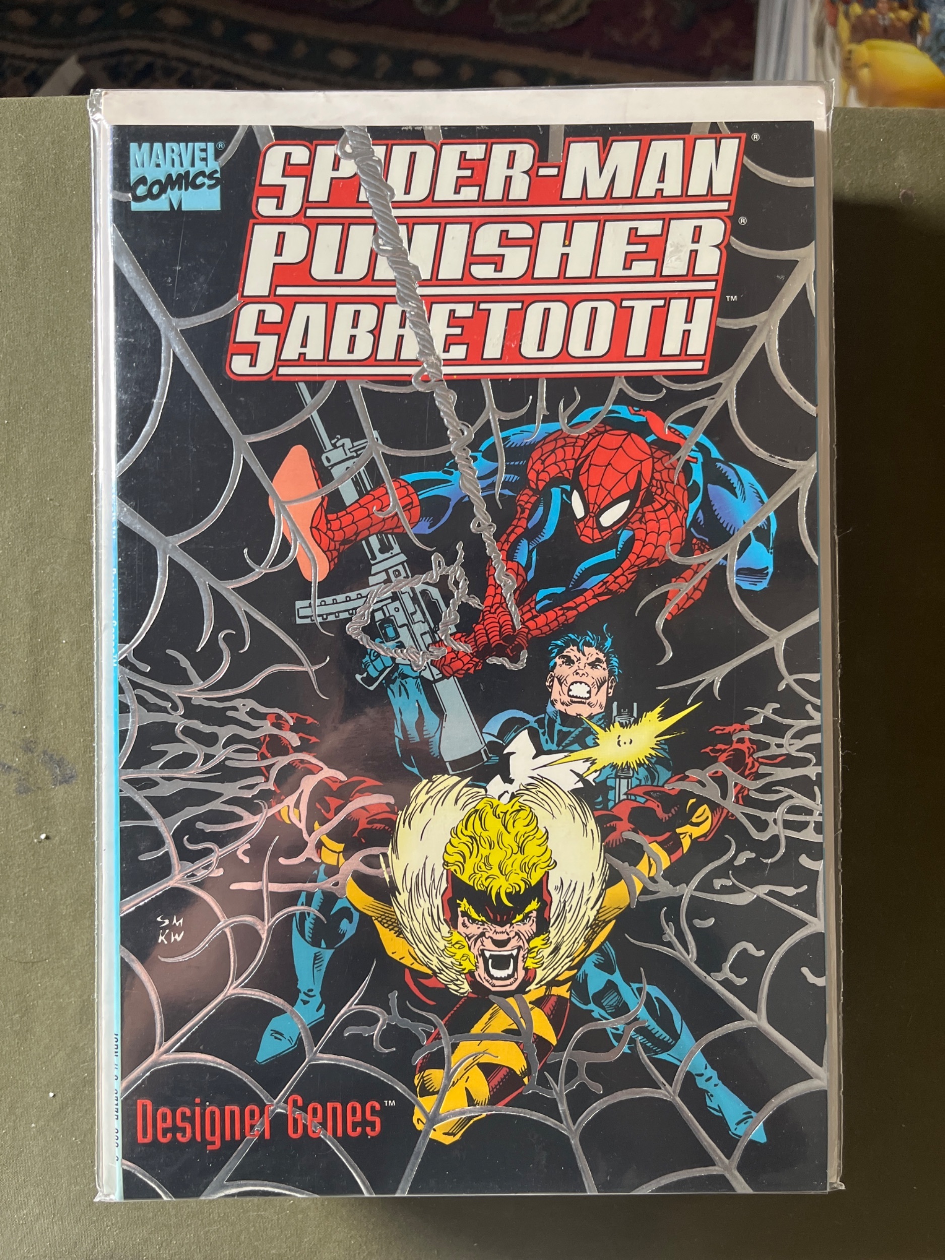 Spider-Man, Punisher, Sabretooth: Designer Genes (1993) | Comic Books ...