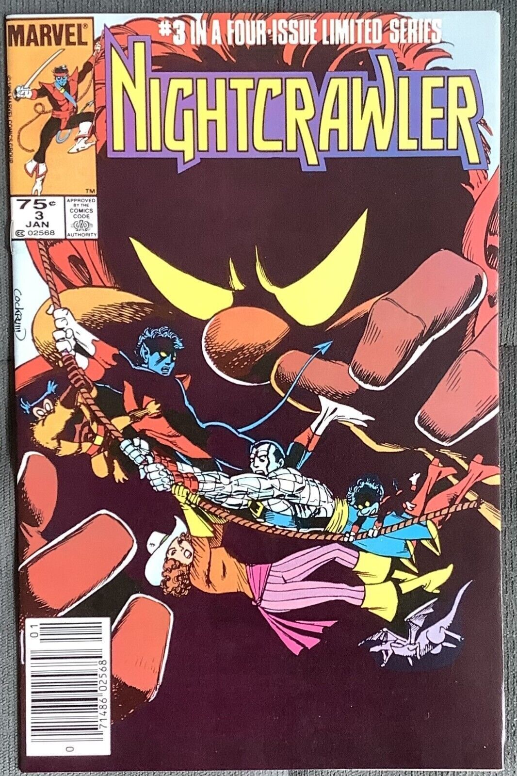 Nightcrawler #3 Newsstand Edition (1986, Marvel) NM | Comic Books ...