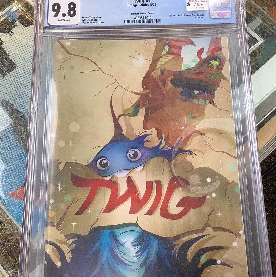 Twig #1 CGC 9.8 State Of Comics/Warpzone Comics Exclusive Baldari ...