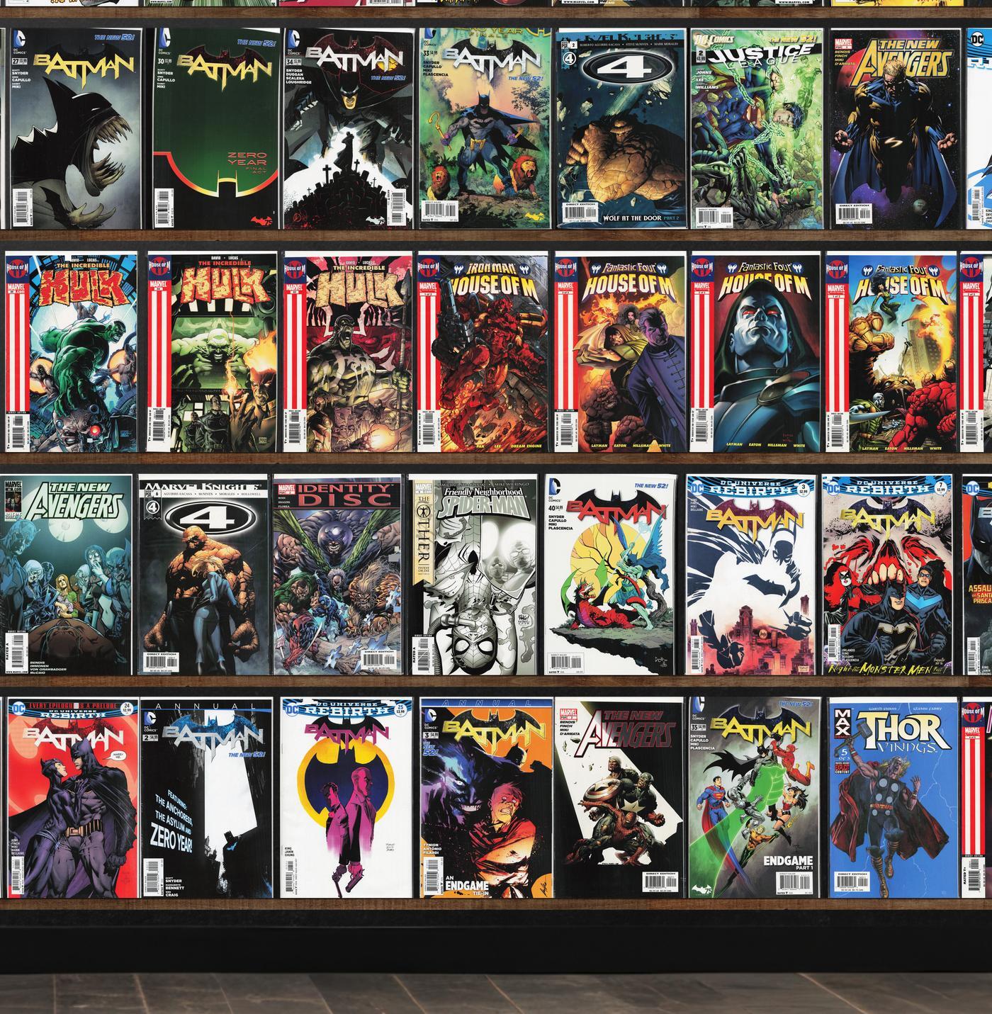 Huge Lot 160+ Comics with The Uncanny X-Men, Batman, New Avengers ...
