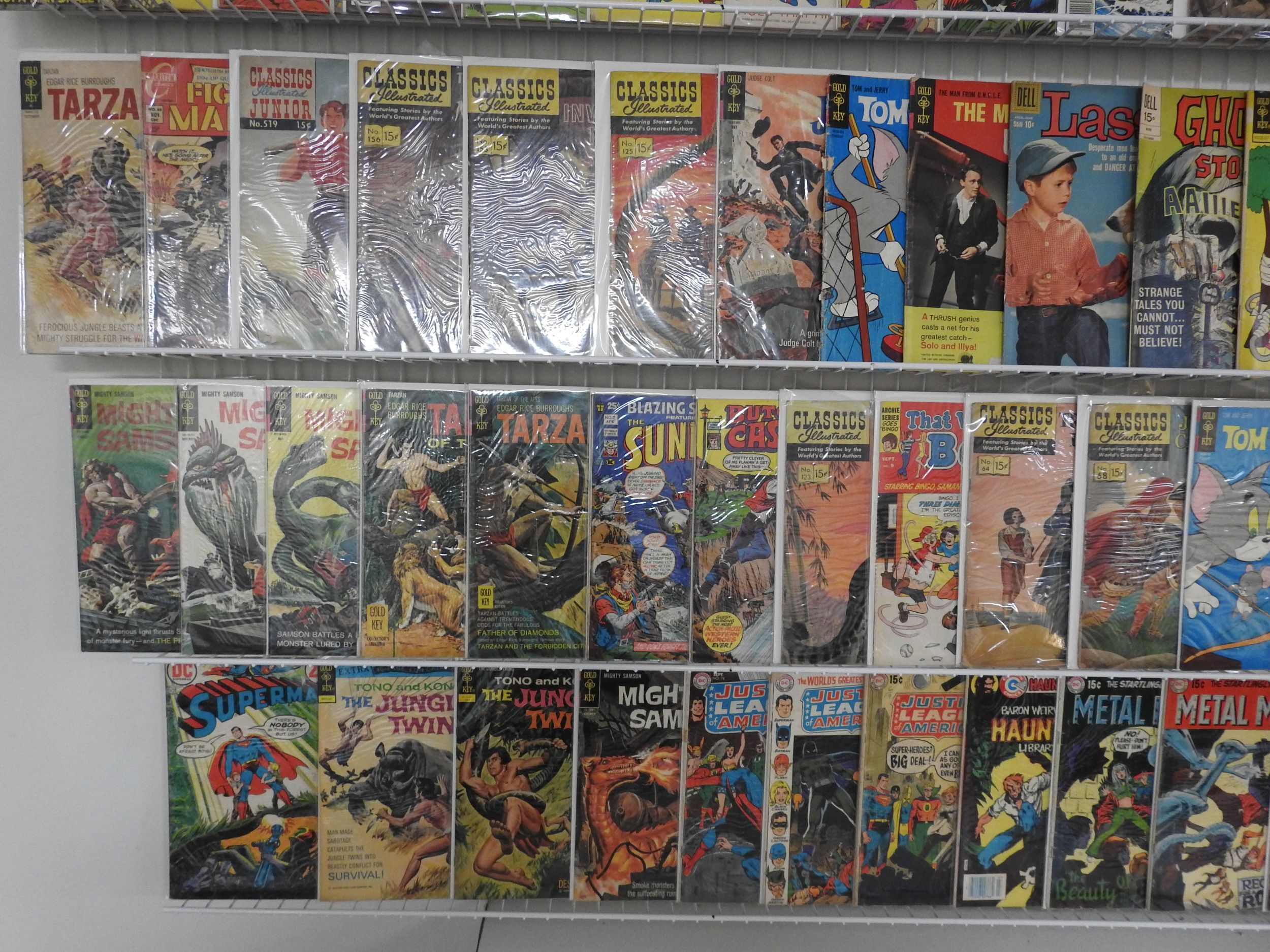 Huge Lot of 115 Comics W/ Classics Illustrated, Spider-Man, +More Avg ...