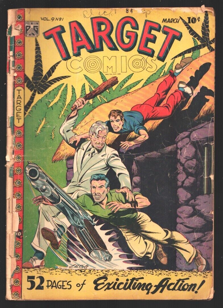 Target Vol. 7 #1 1948-L.B. Cole crime and mystery cover-Gary Stark by ...