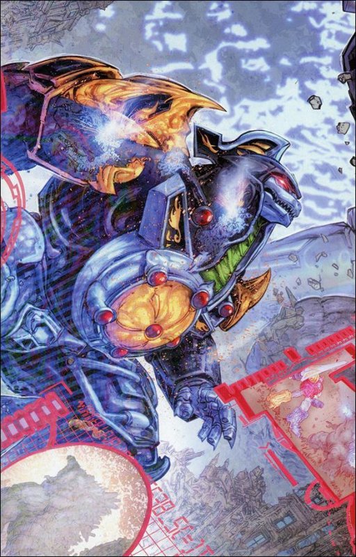 Godzilla Vs. The Mighty Morphin Power Rangers #2C FN ; IDW | RI 1:10 ...