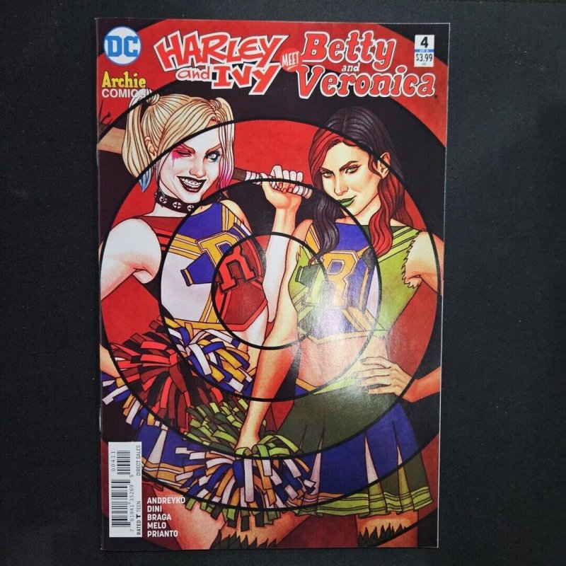 Harley and Ivy Meet Betty and Veronica #4 NM- Jenny Frison DC Archie Comics C233 | Comic Books ...