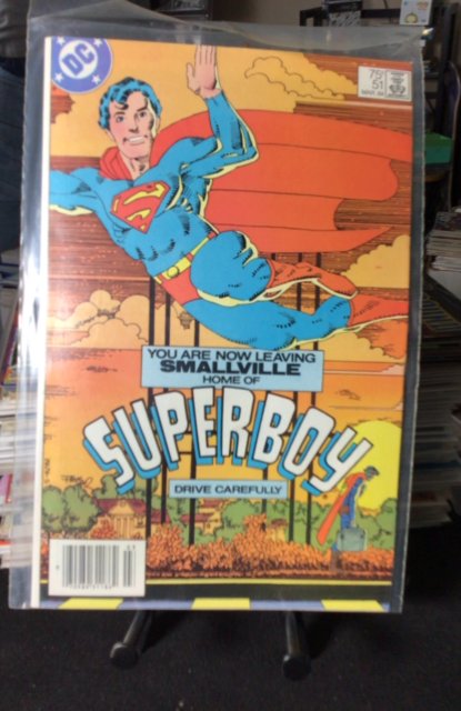 The New Adventures of Superboy #51 (1984) | Comic Books - Copper Age, DC Comics, Superboy ...