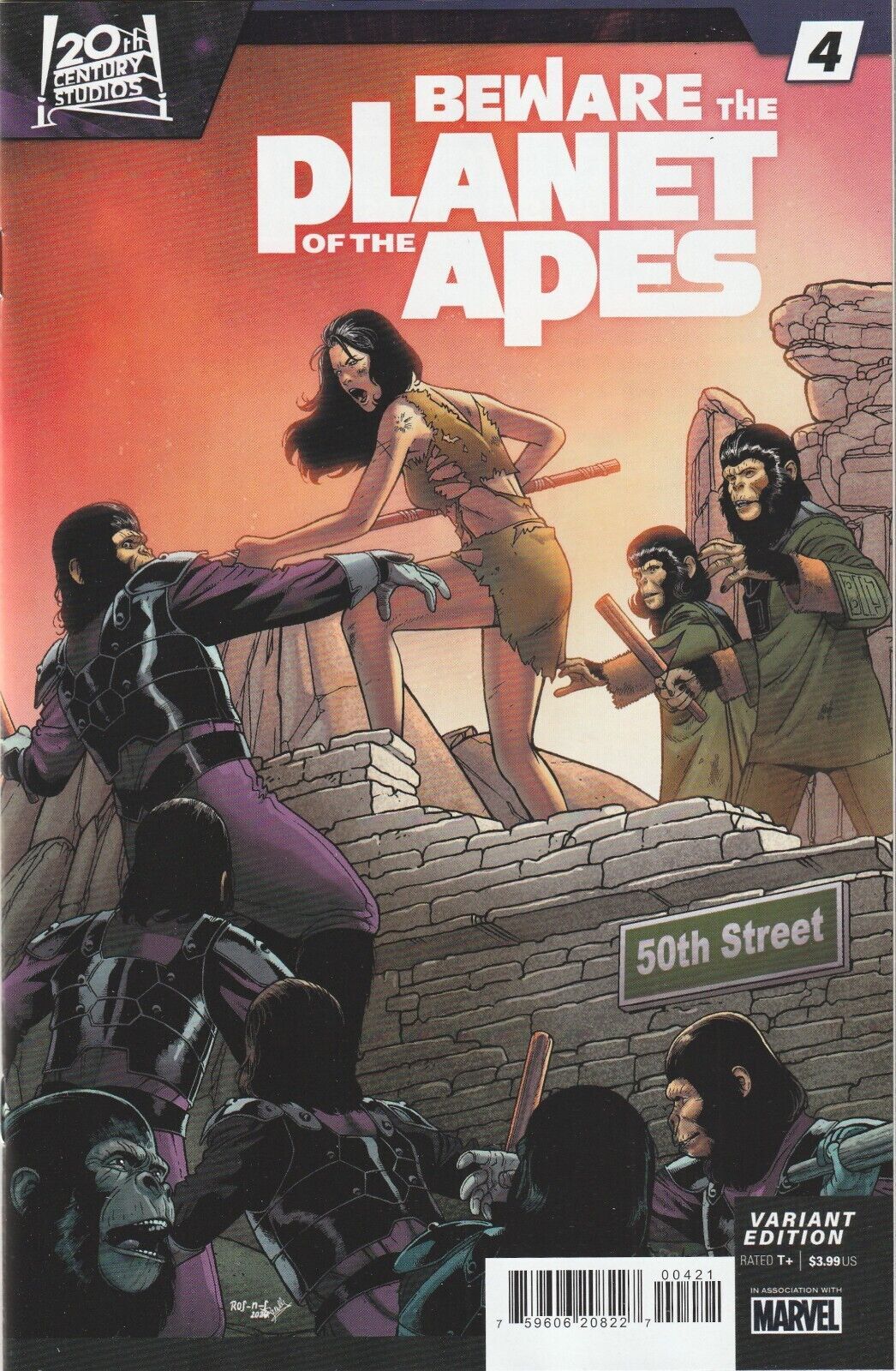 Beware The Planet Of The Apes # 4 Variant Cover NM Marvel 2024 [H2 ...