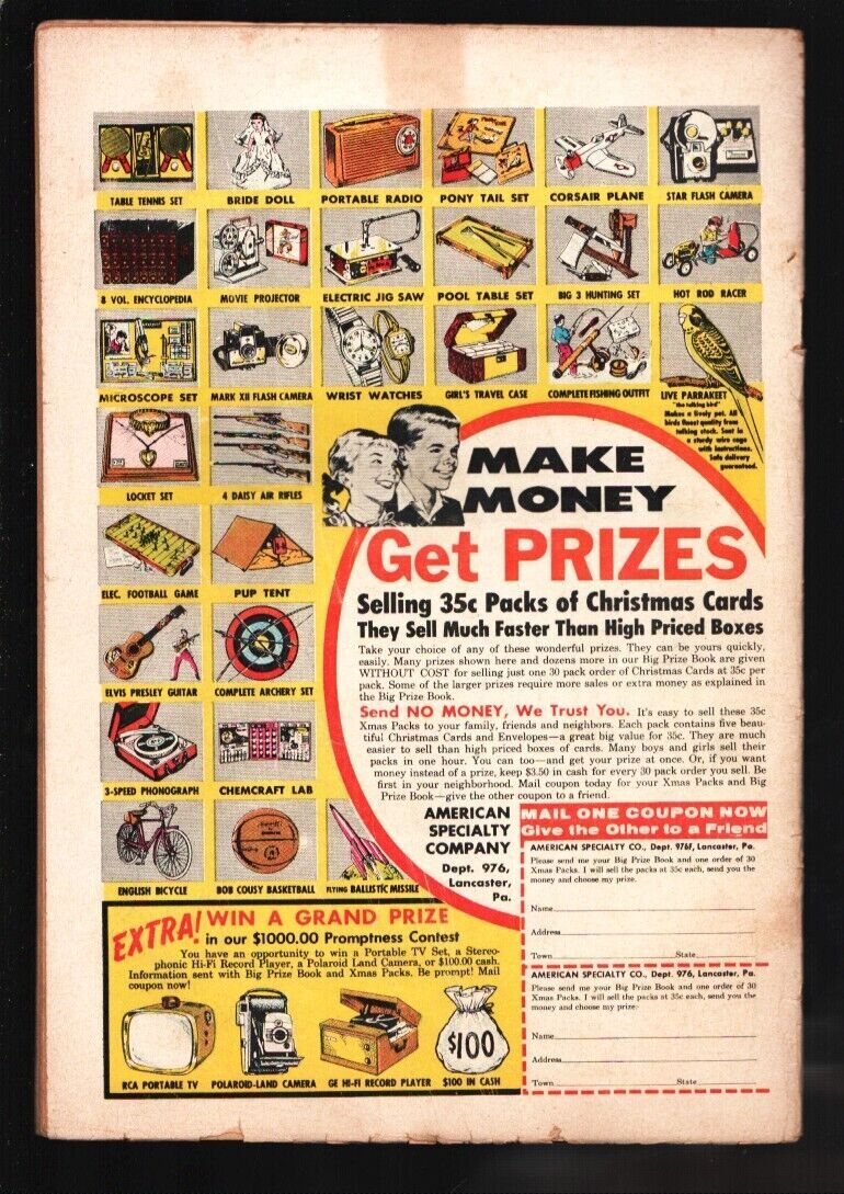 Superman #133 1959-DC-Parachute cover-How Perry White Hired Clark Kent ...