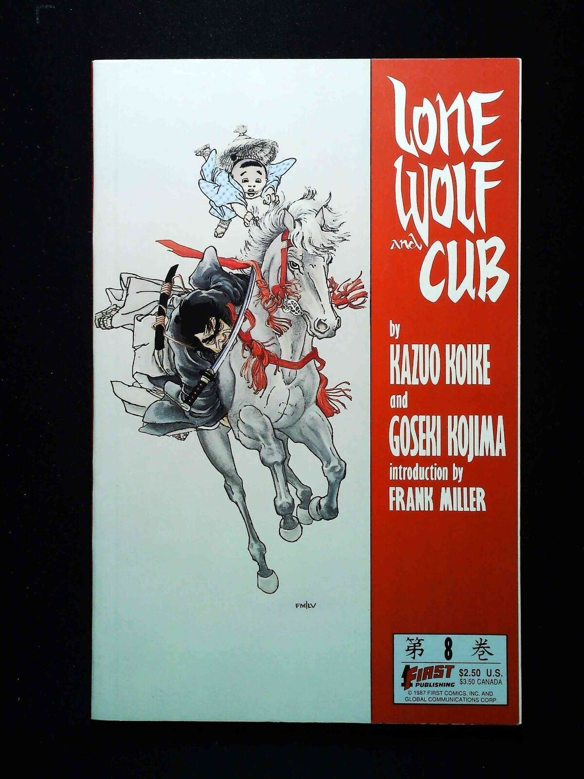 Lone Wolf Cub #8 First Comics 1987 Vf/Nm | Comic Books - Copper Age ...
