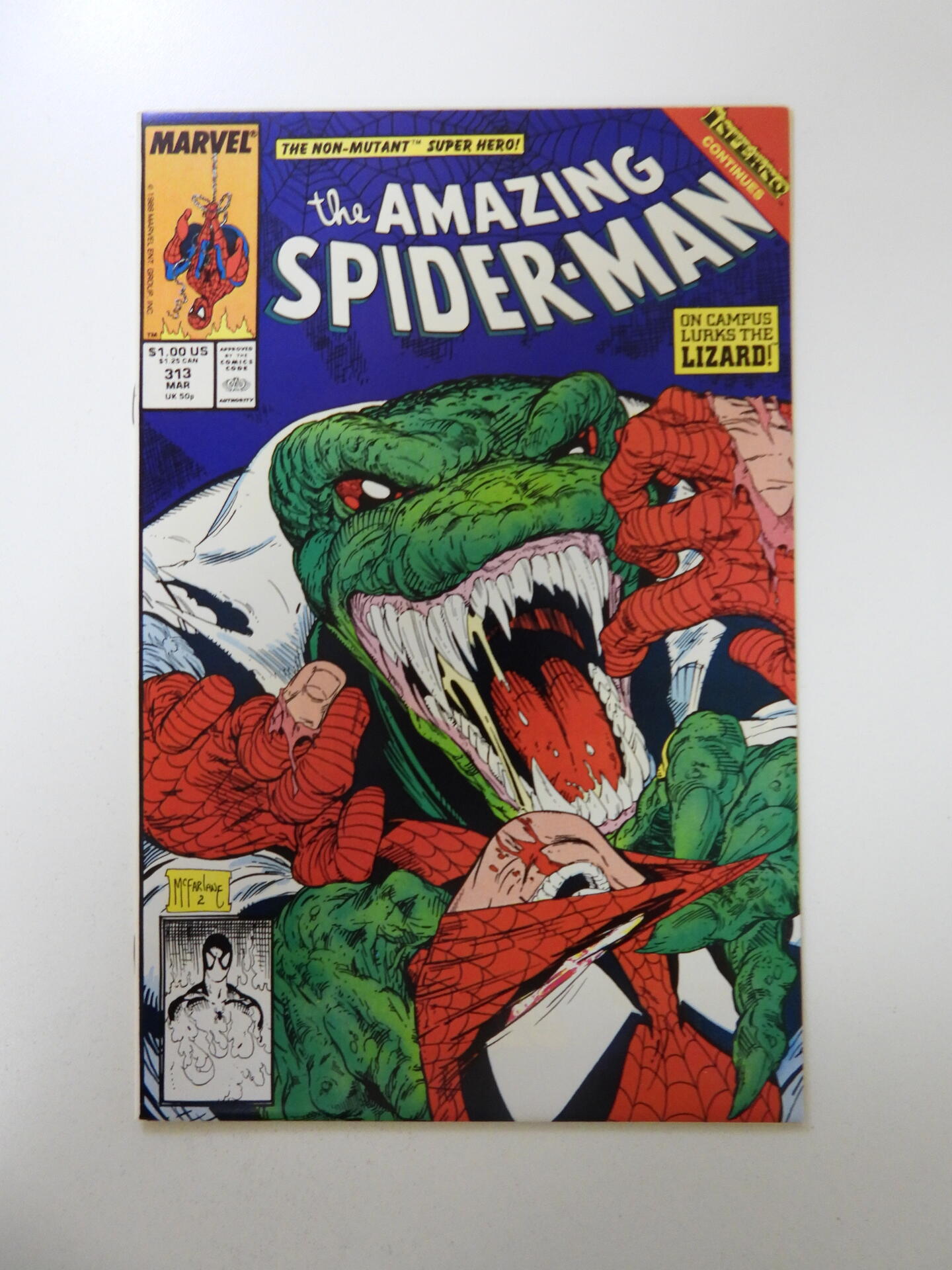 The Amazing Spider-Man #313 (1989) NM- condition | Comic Books - Copper ...
