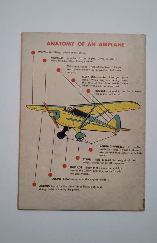 Four Color 836 1957 Walt Disneys Man In Flight Vg 4 5 Comic