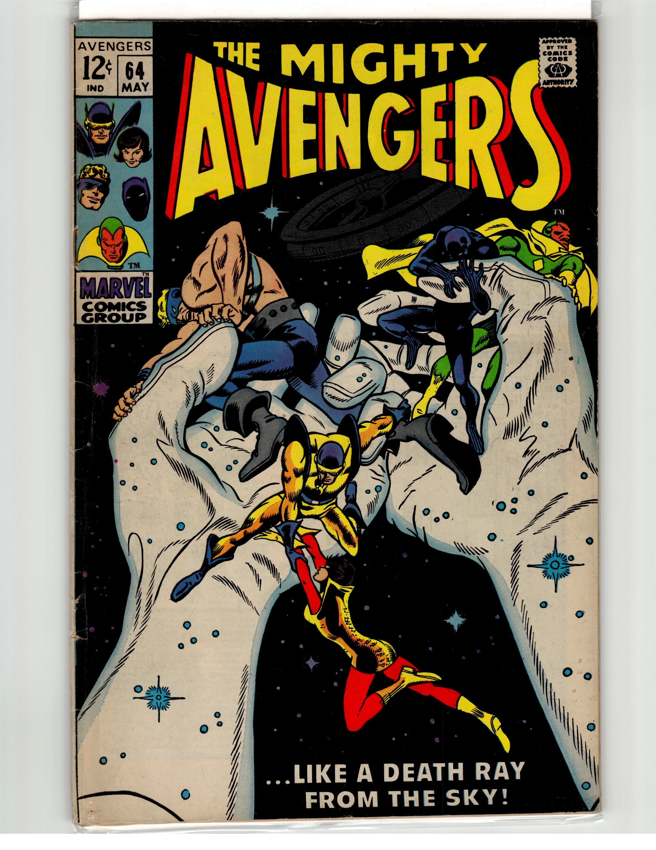 The Avengers #64 (1969) The Avengers [Key Issue] | Comic Books - Silver ...