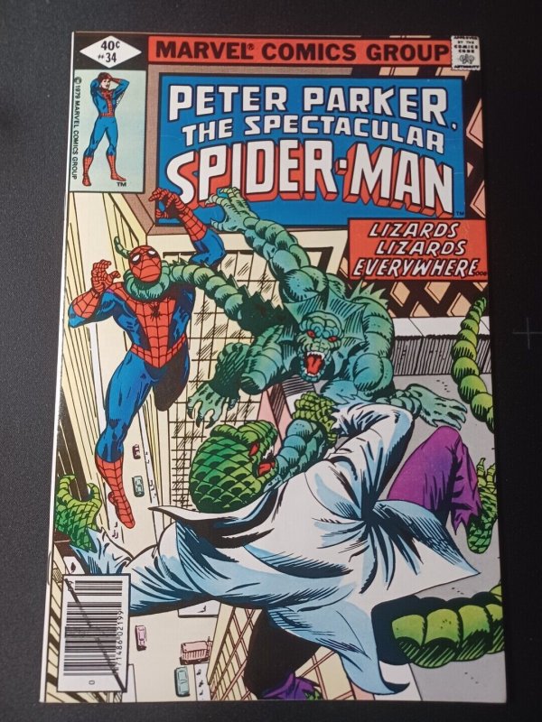 Spectacular Spider-Man #34 NM Lizard Marvel Comics C118A | Comic Books ...
