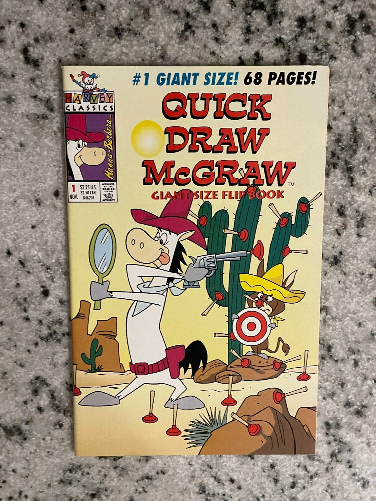 Huckleberry Hound # 1 NM Harvey Classics Comic Book Hanna Barbera ...