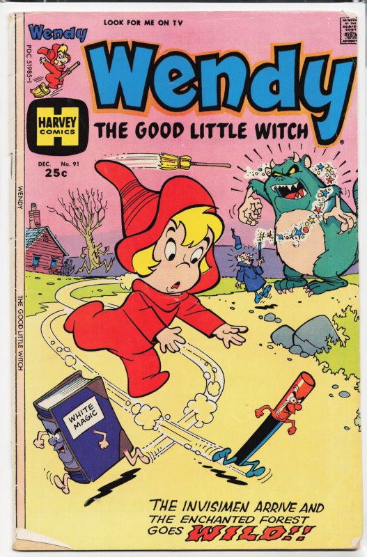 Wendy, the Good Little Witch #91 (1975) Wendy the Good Little Witch ...