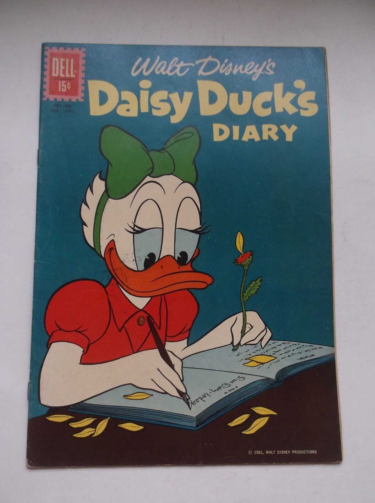 Dell (4-Color): Daisy Duck's Diary #1247, Uncle Scrooge/Donald, 1962 ...