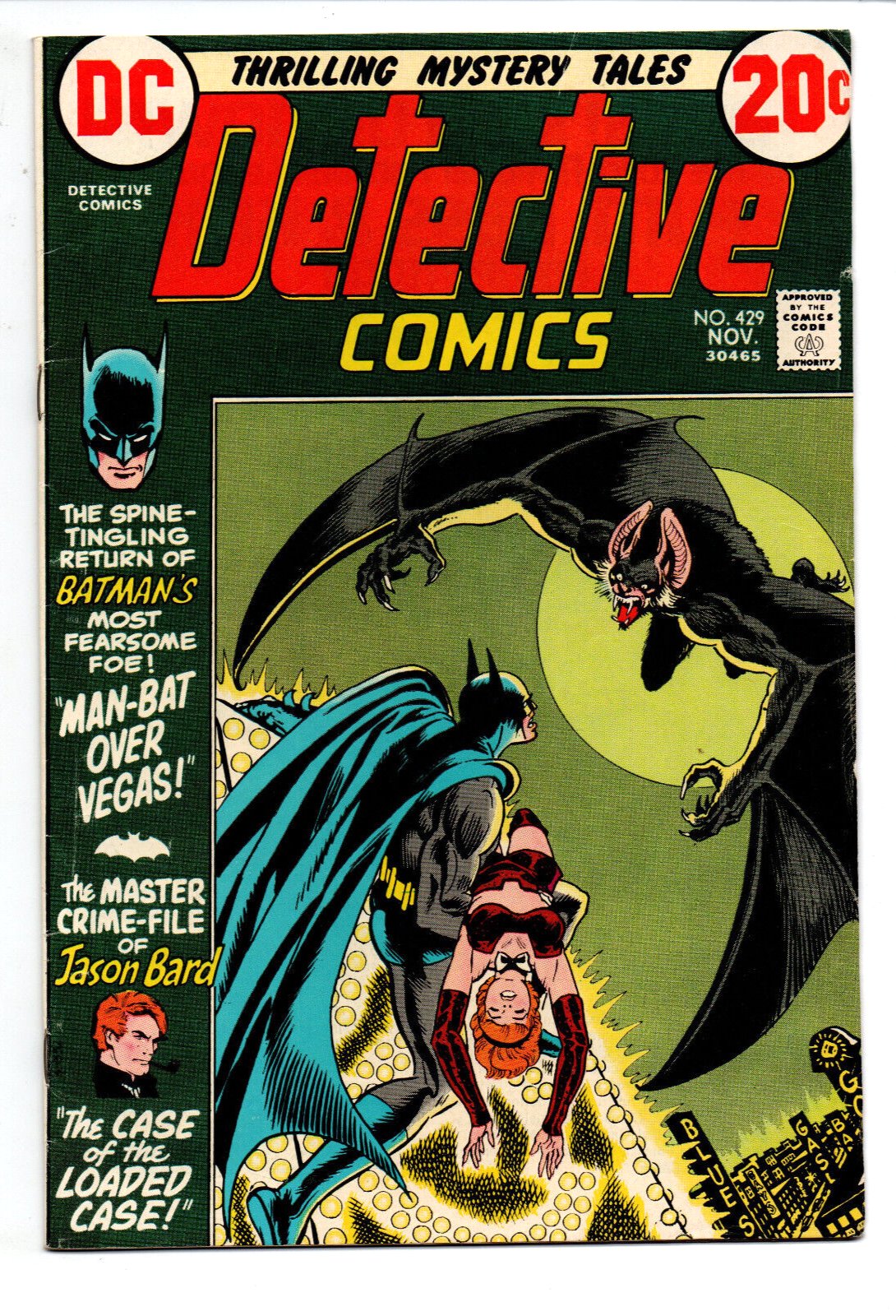 Detective Comics #429 - Batman - Man-Bat - 1972 - VG/FN | Comic Books ...