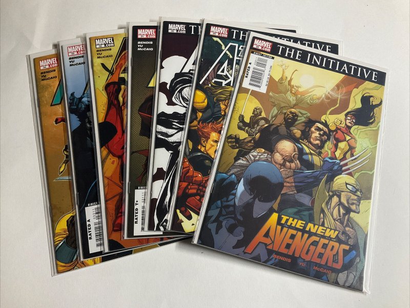 New Avengers 28-34 Lot Run Set Near Mint Nm Marvel | Comic Books ...